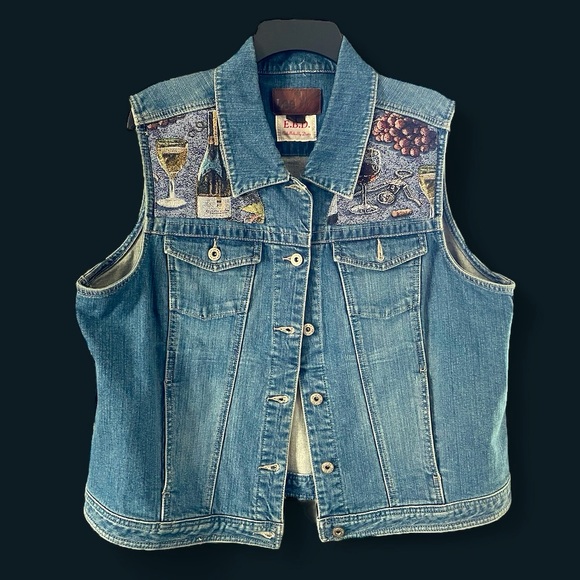 Lee | Jackets & Coats | Vintage Lee Embroidered Demin Vest | Poshmark